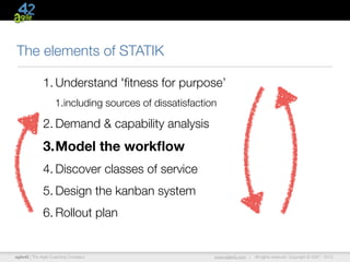 STATIK: Systems Thinking Approach to Introducing Kanban | PPT