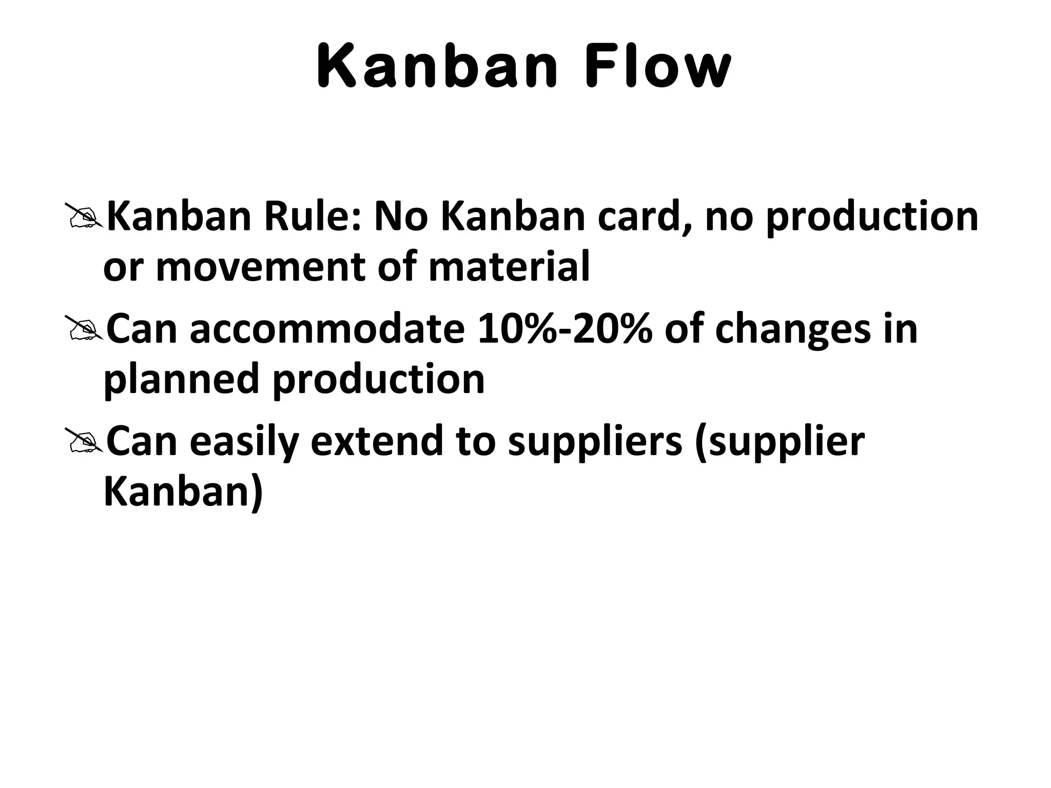 Kanban system (presentation for blog ) 2003 | PPT | Business | Business ...