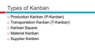 Kanban Systems | PPTX