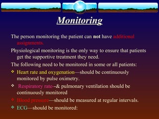 conscious sedation monitoring | PPT