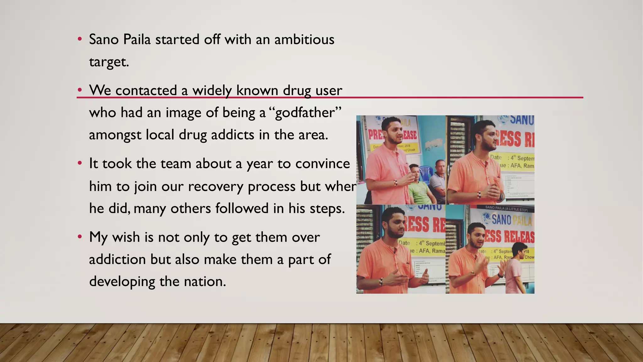 Sano Paila (A Little Step) - Mr.Kanchan Jha | PPT