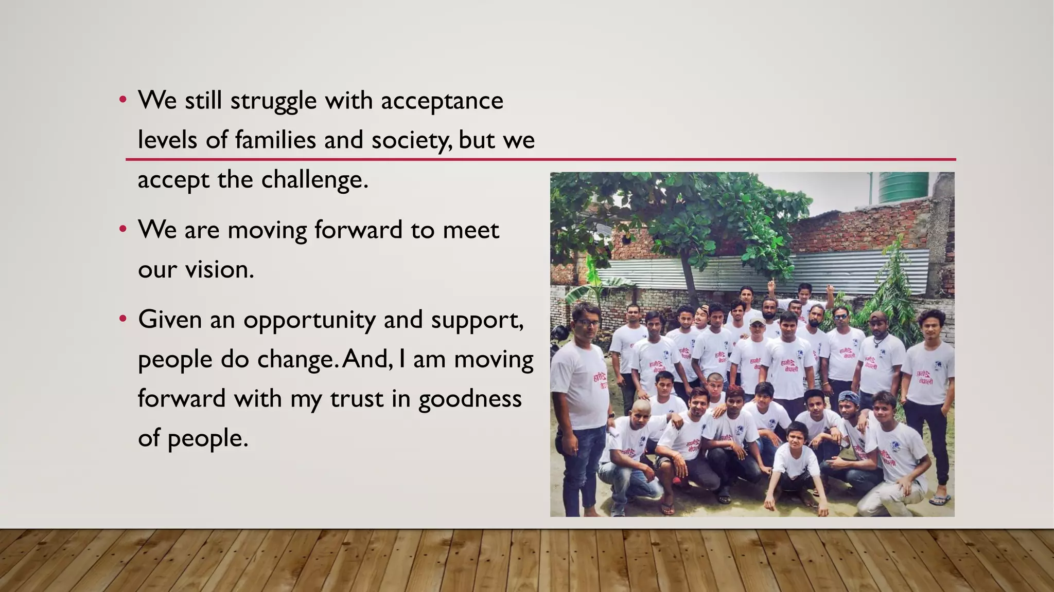 Sano Paila (A Little Step) - Mr.Kanchan Jha | PPT