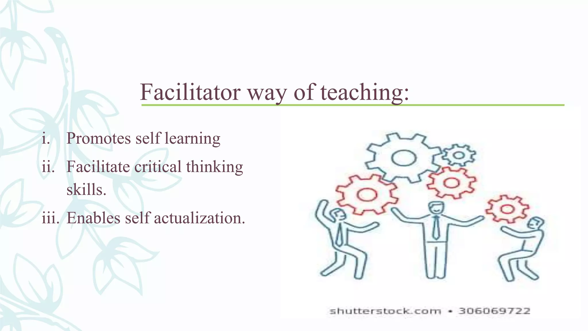 Concept of teaching and learning | PPTX | Education