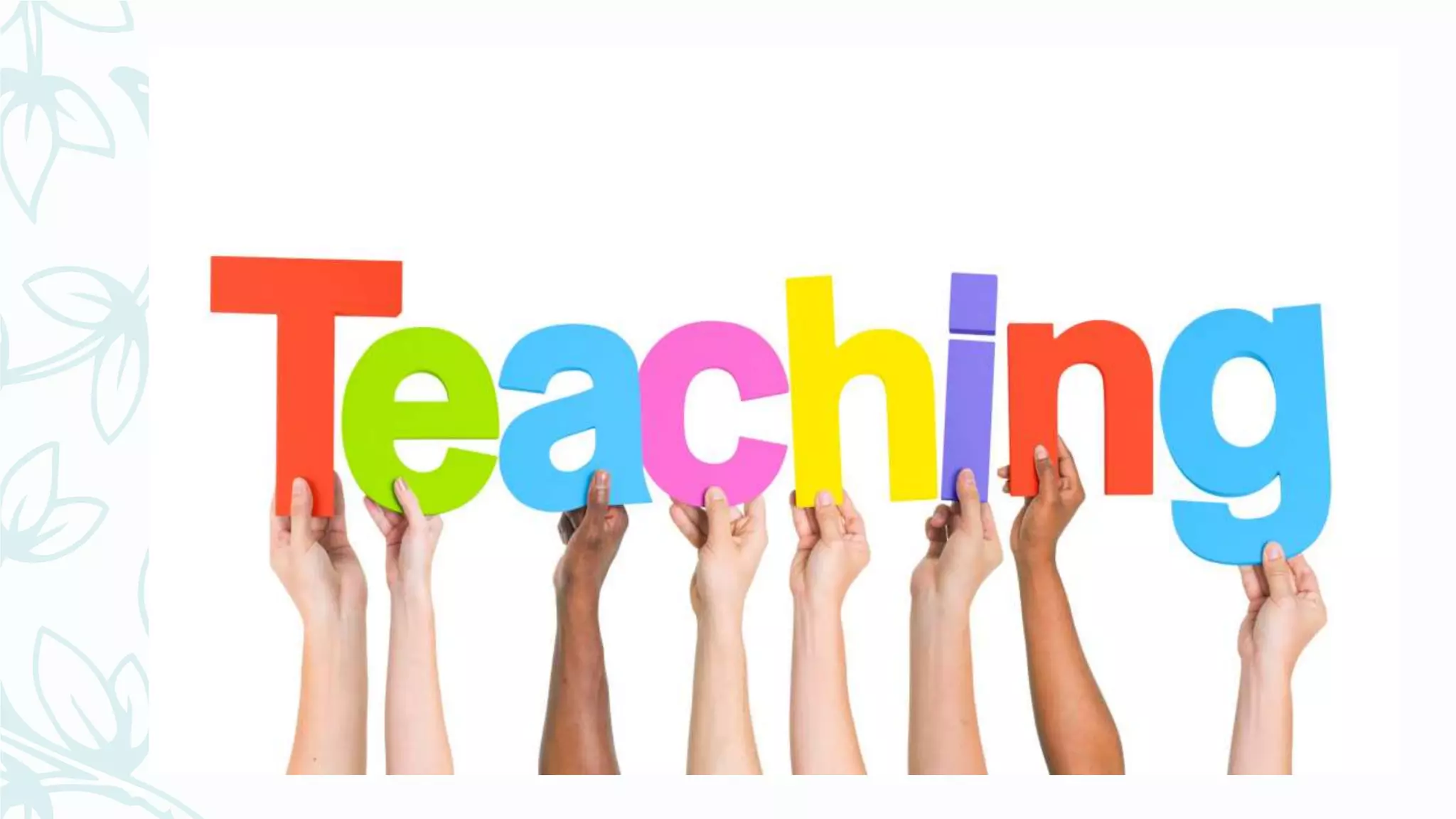 Concept of teaching and learning | PPTX | Education