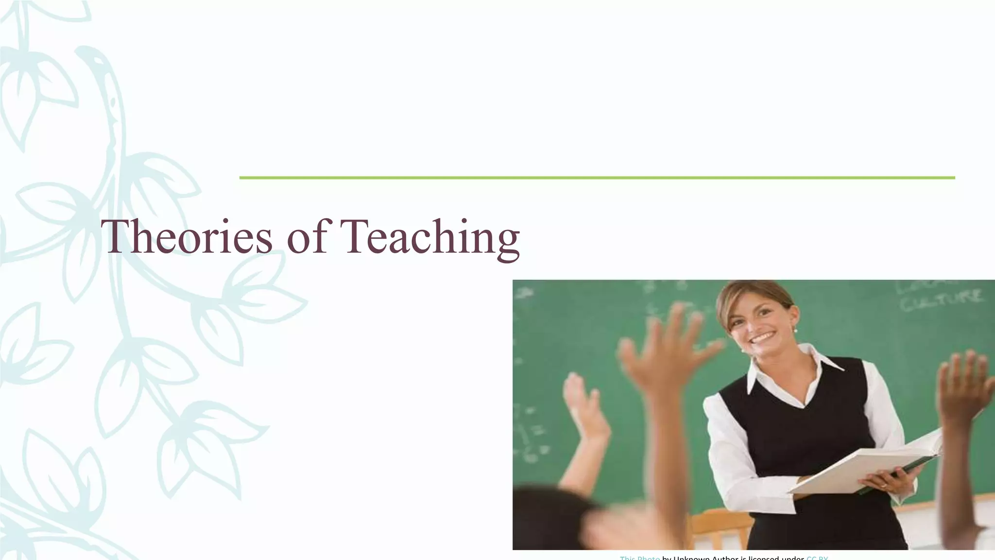 Concept of teaching and learning | PPTX | Education