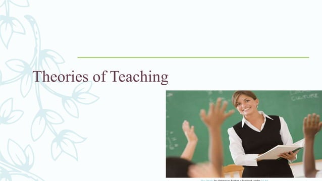 Concept of teaching and learning | PPTX | Education