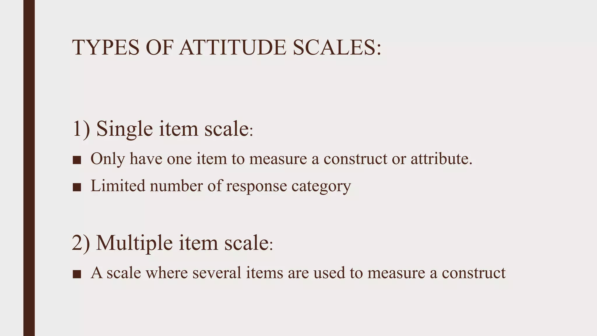 Education or attitude scales | PPTX