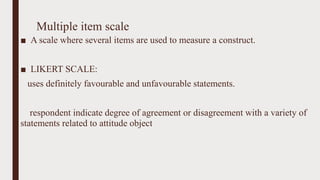 Education or attitude scales | PPTX