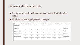 Education or attitude scales | PPTX