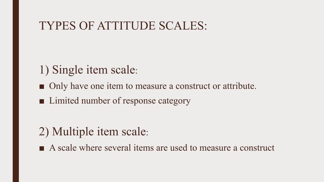 Education or attitude scales | PPTX | Educational Assessment | Education