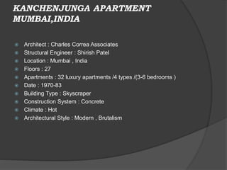 Kanchan junga apaartments | PPTX