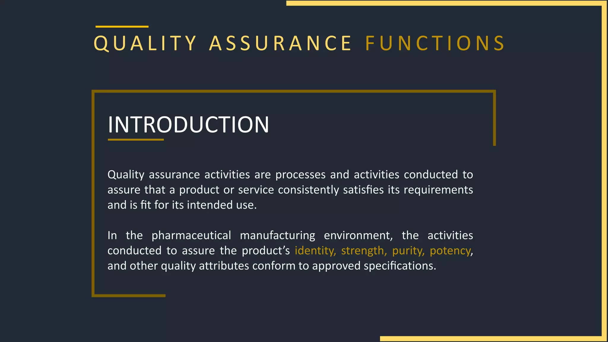 role of quality system and audit in pharmaceutical manufacturing ...