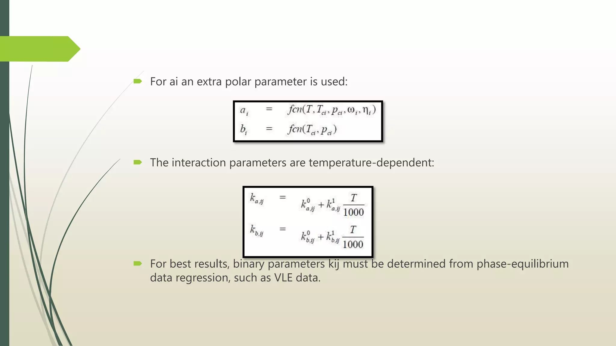 PITZER & RK-ASPEN Property Method | PPTX