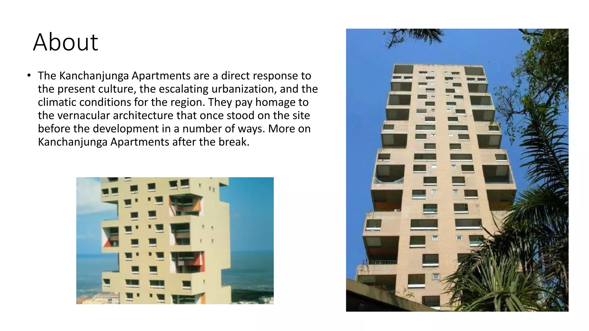 Kanchenjunga Apartments- A Case Study | PPTX