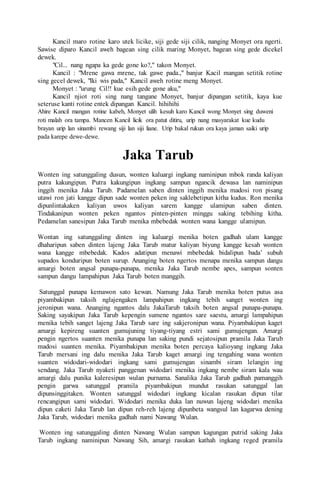 Kumpulan Dongeng Jawa | DOCX
