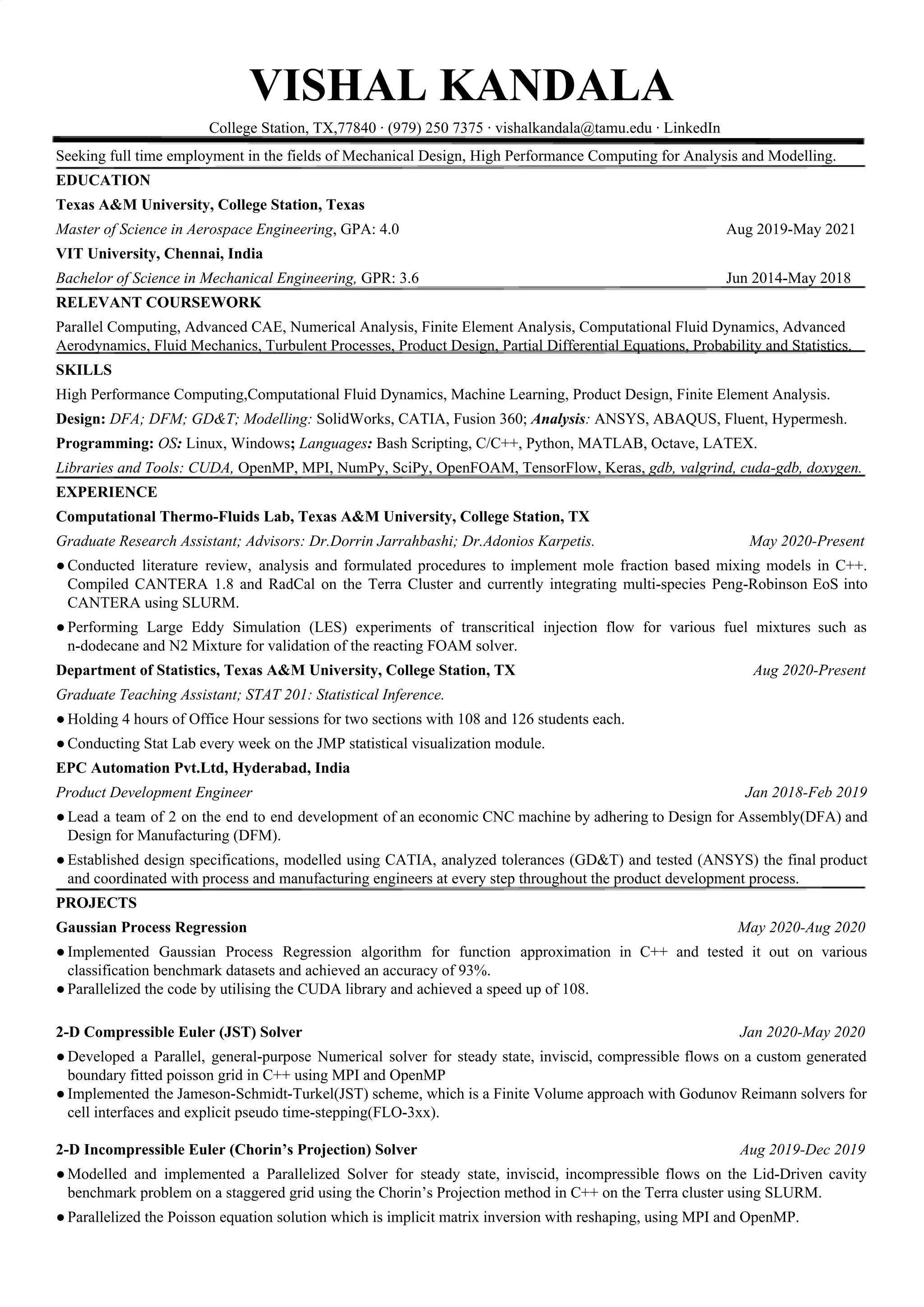 Resume | PDF