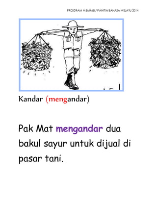 Mengandar bakul sayur | PDF