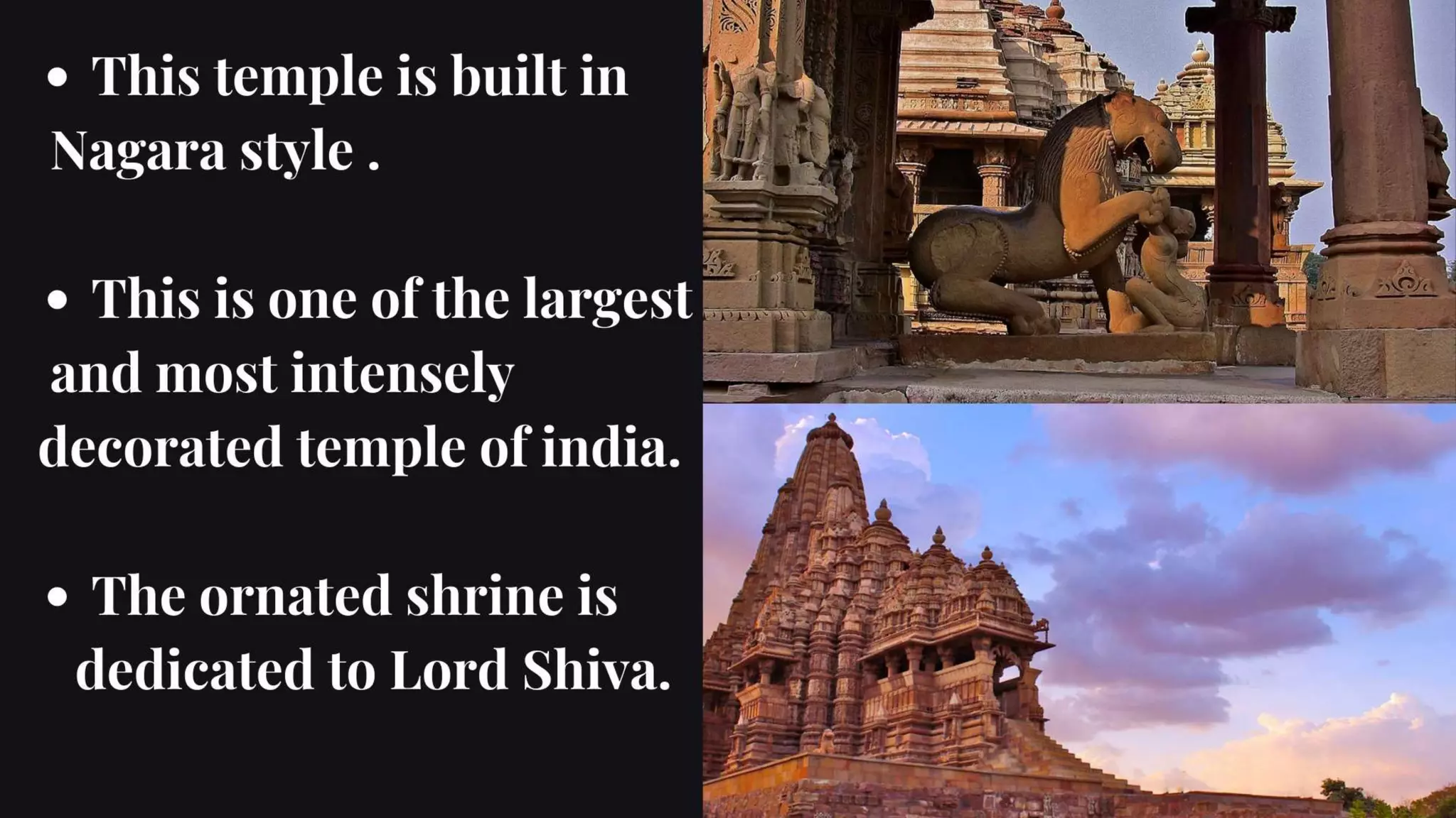 KANDARIA MAHADEV TEMPLE, KHAJURAHO | PPTX