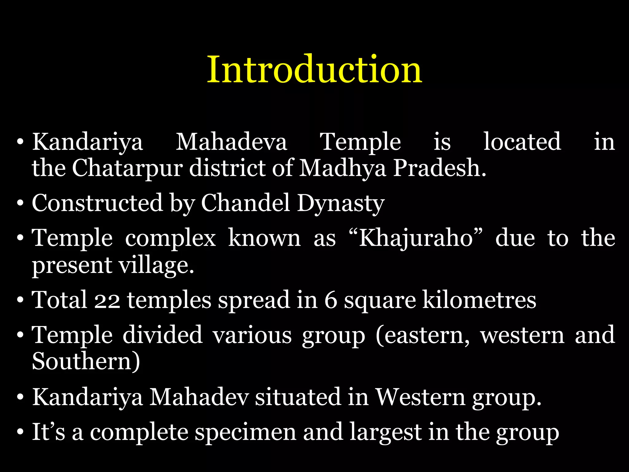 Kandariya Mahadev Temple | PDF