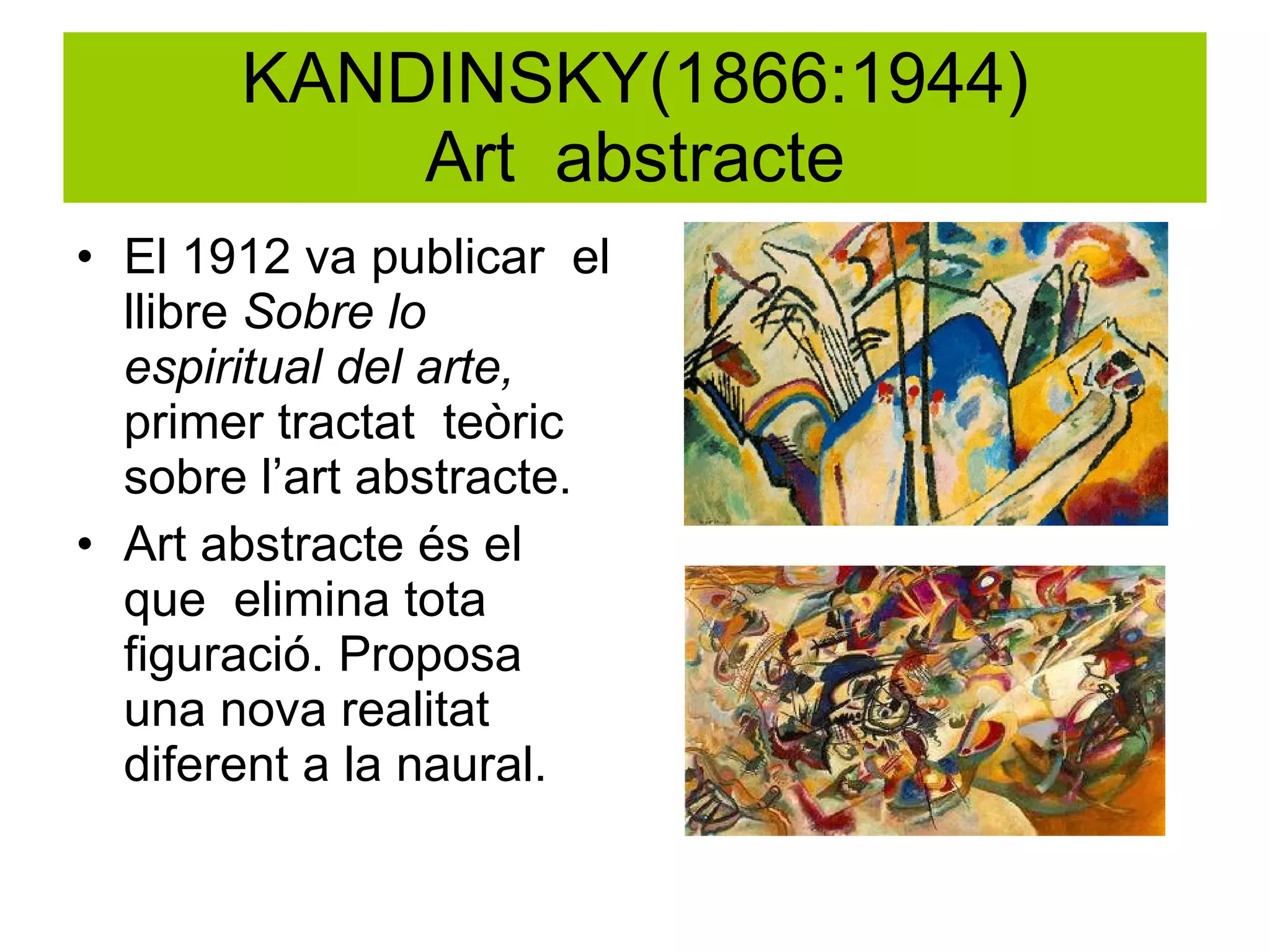 Presentació Kandinsky | PPT