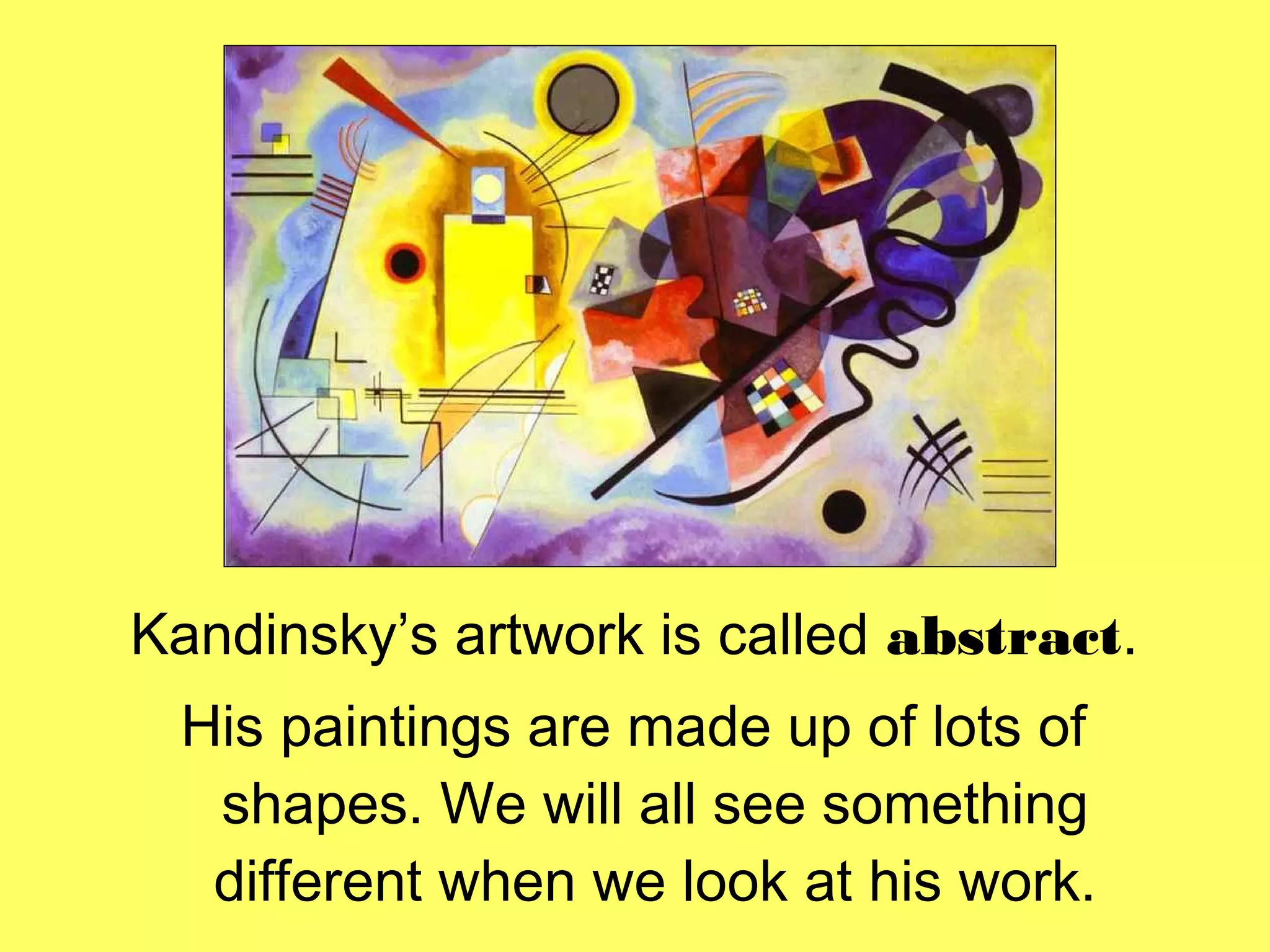 Kandinsky biography and_pictures | PPT
