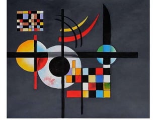 Kandinsky dots | PPTX | Painting | Arts and Crafts