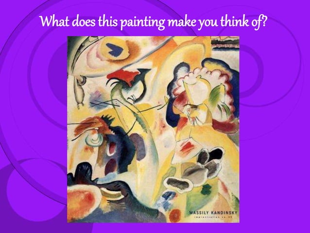 Kandinsky slideshow | PPSX | Painting | Arts and Crafts