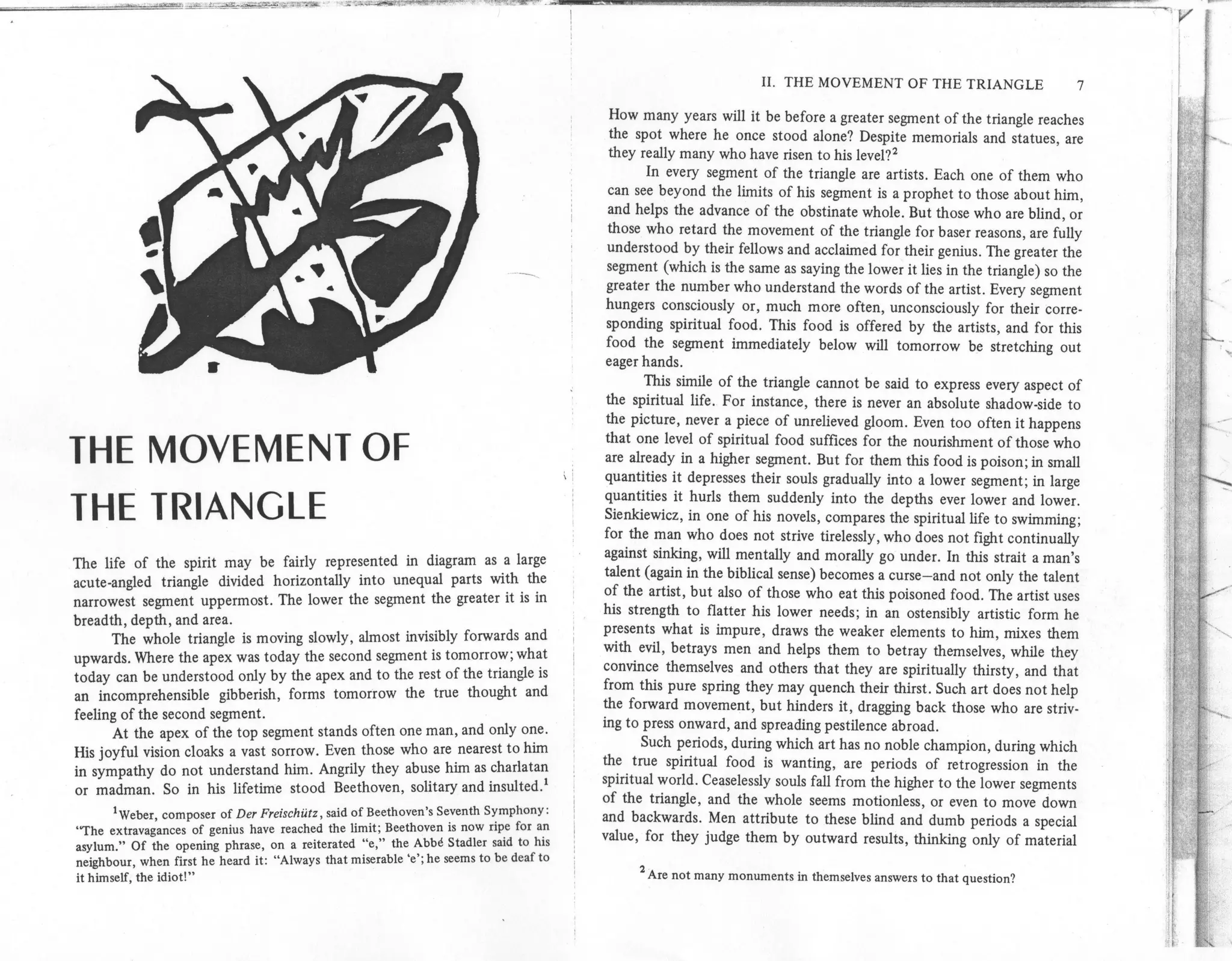 Kandinsky the movement of the triangle | PDF