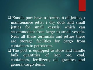 Kandla port | PPTX