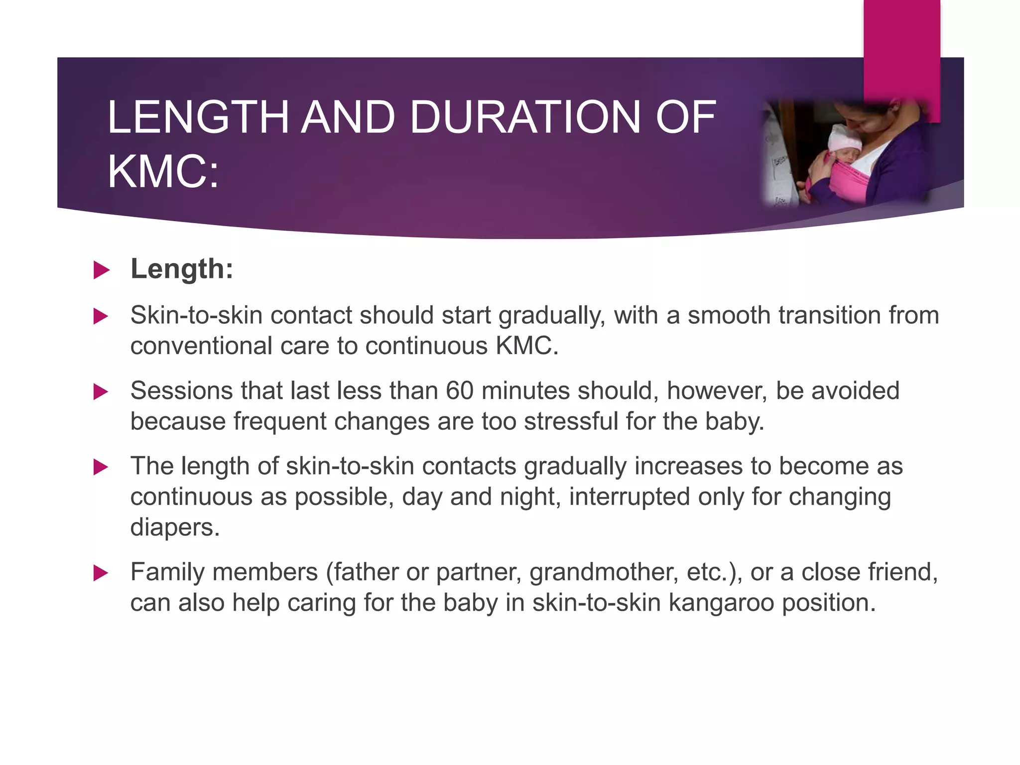 Kangaroo mother care (KMC) | PPTX