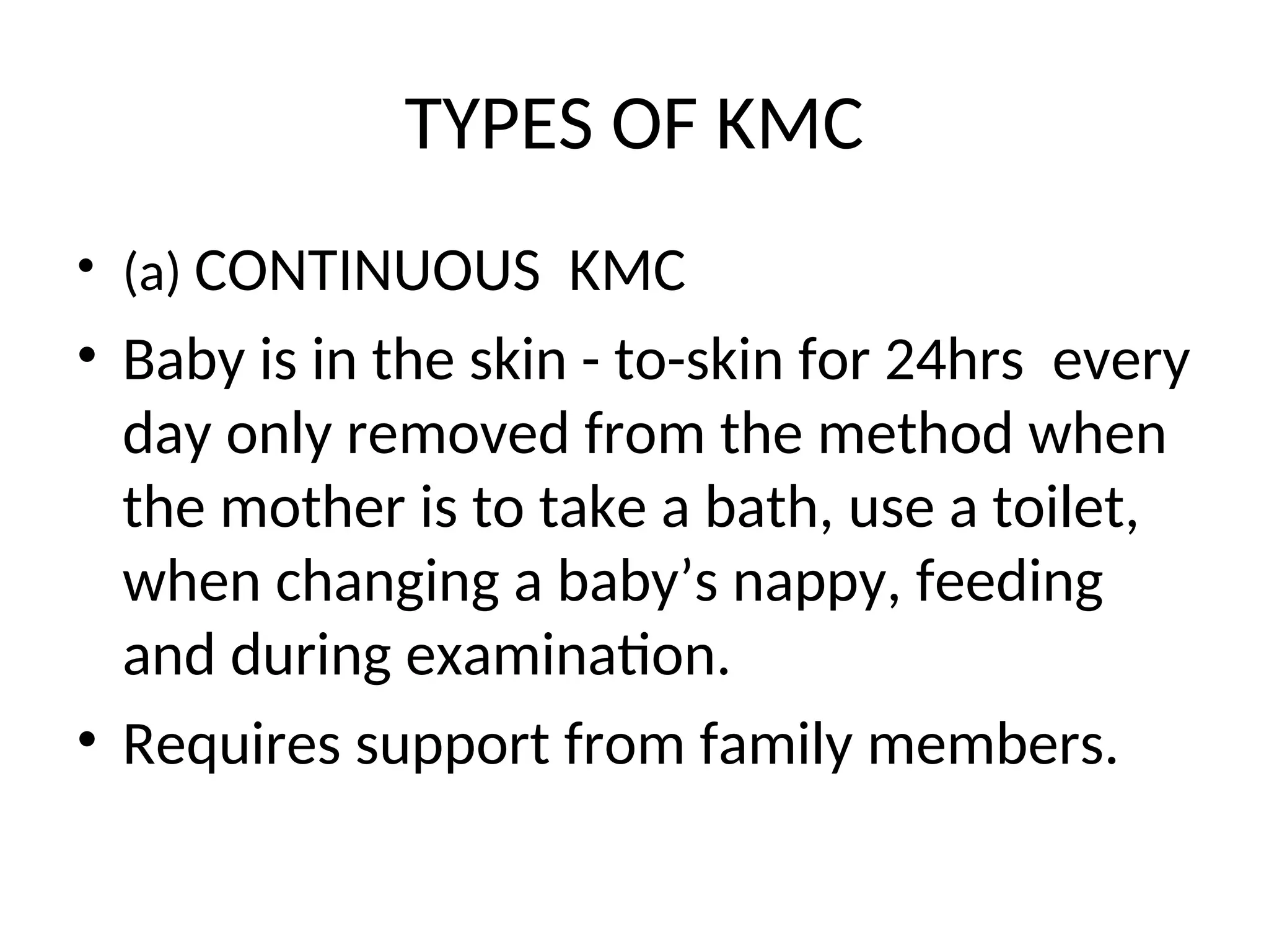 KANGAROO MOTHER CARE FOR NURSING (KMC).ppt | Pregnancy | Reproductive Health
