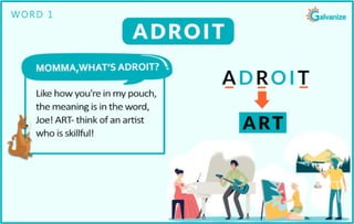 Kangaroo word techniques to improve Vocabulary | PDF