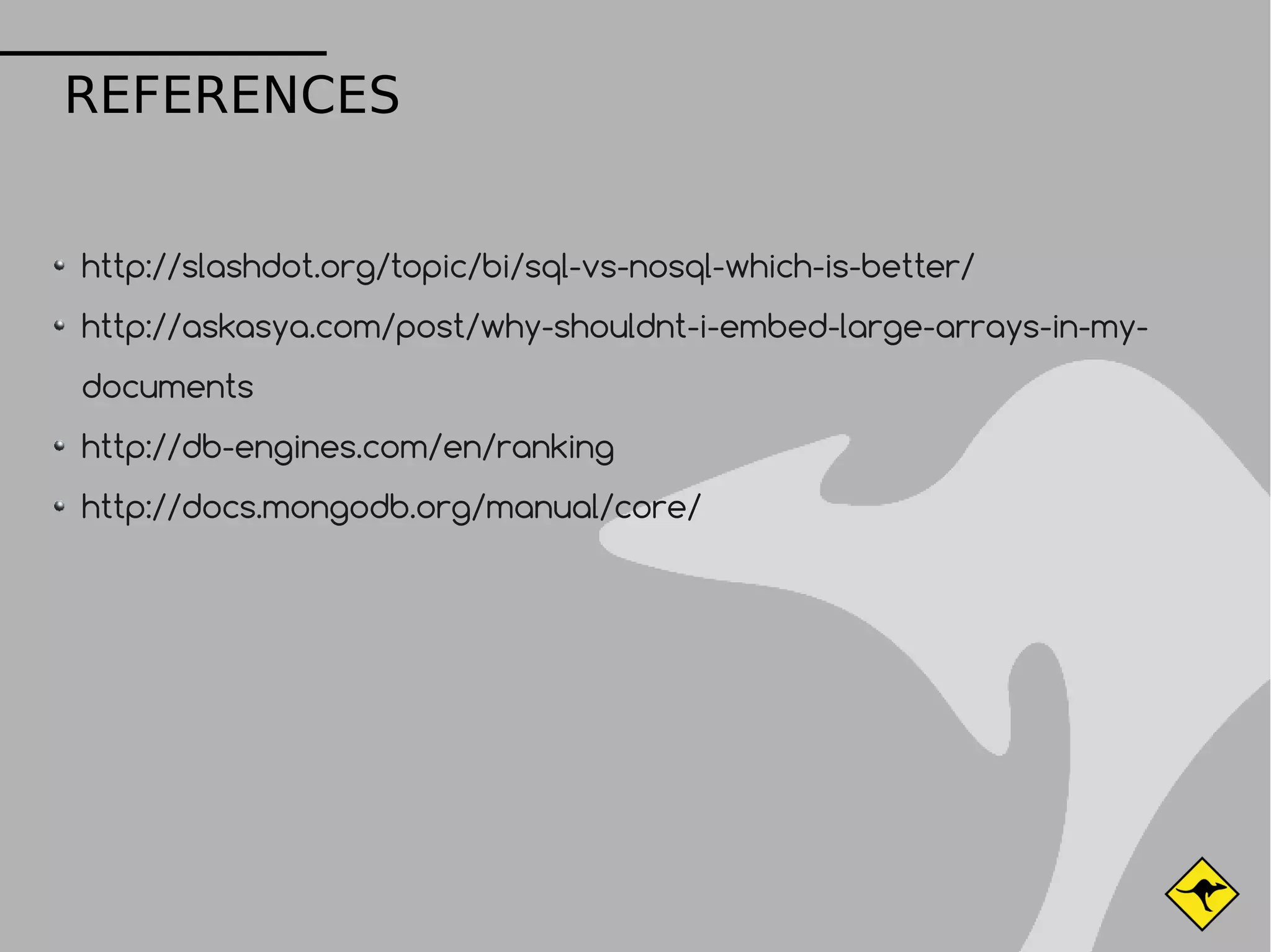 Introduction to mongoDB | PPT