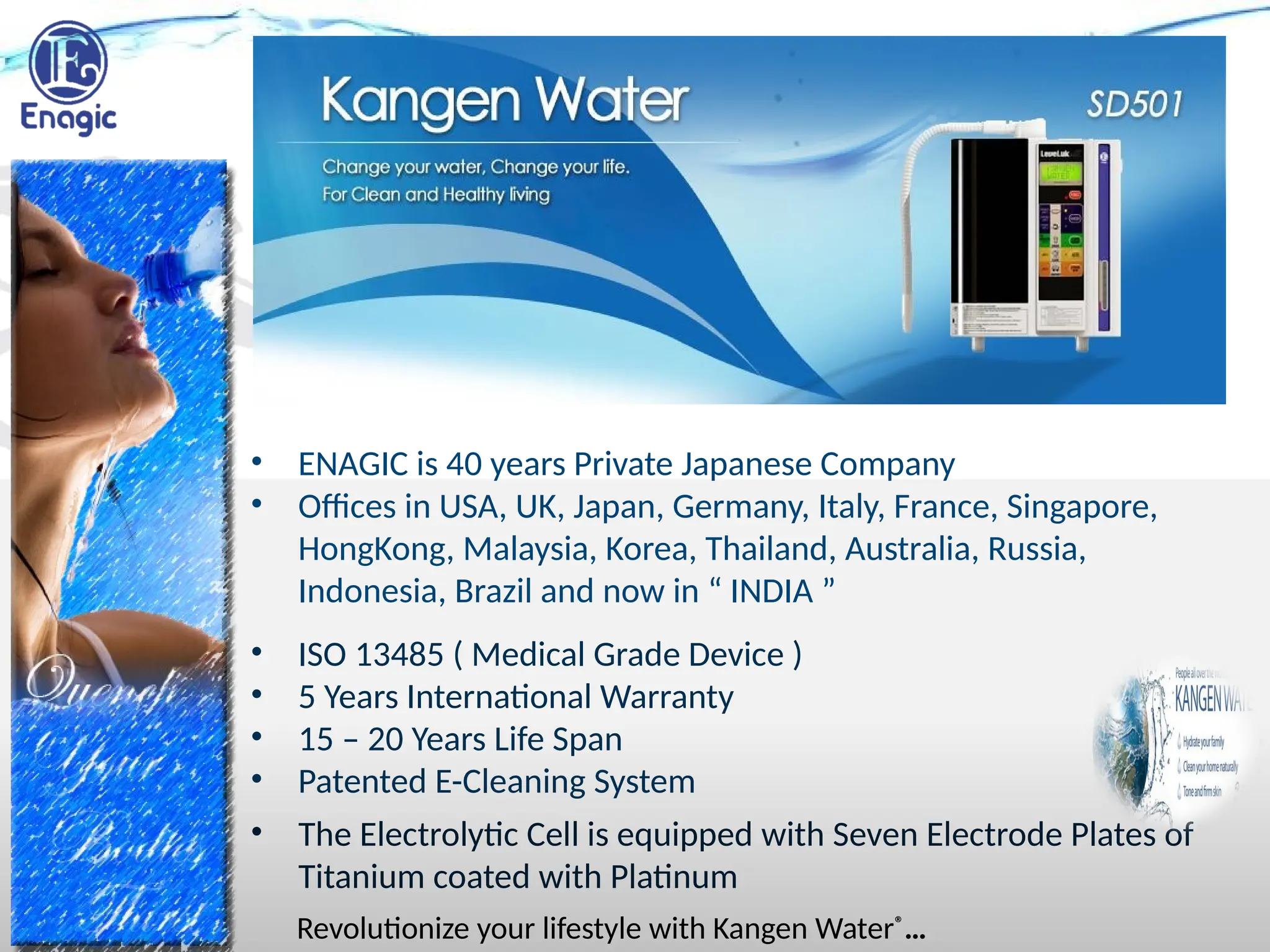 Kangen Alkaline Ionized Water - For Good Health | PPT