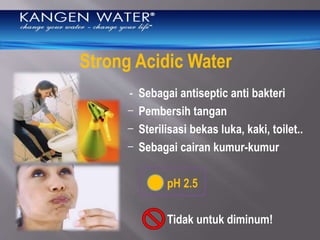 Kangen water - share info sehat | PPSX