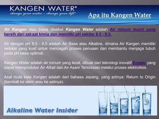 Kangen water - share info sehat | PPSX