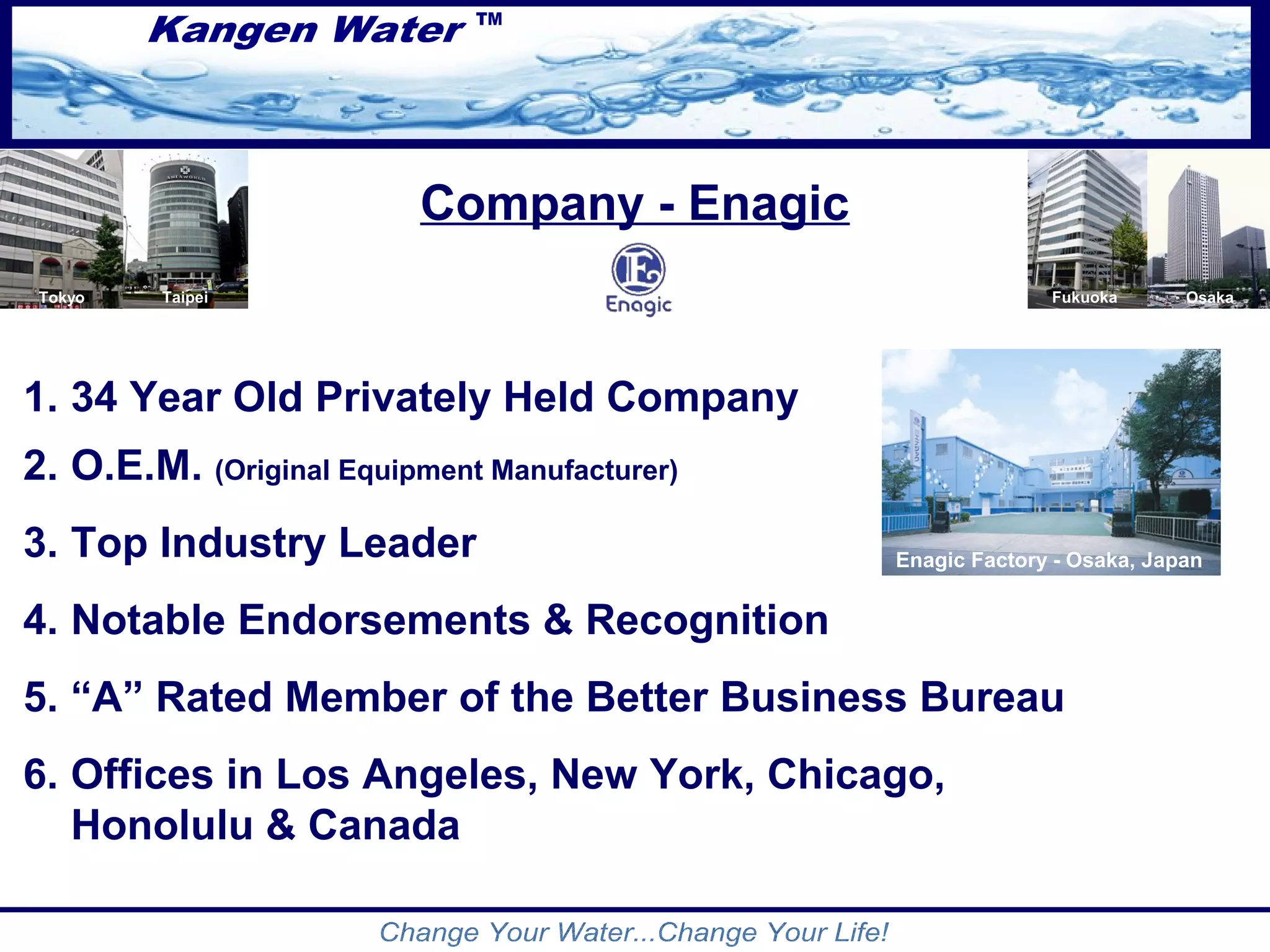Kangen Water Presentation | PPT