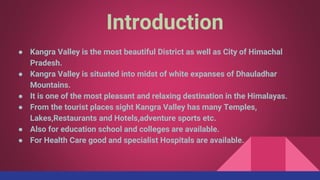 Kangra valley | PPTX