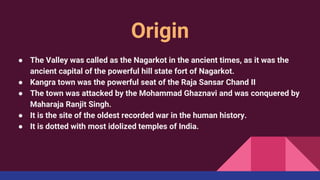 Kangra valley | PPTX