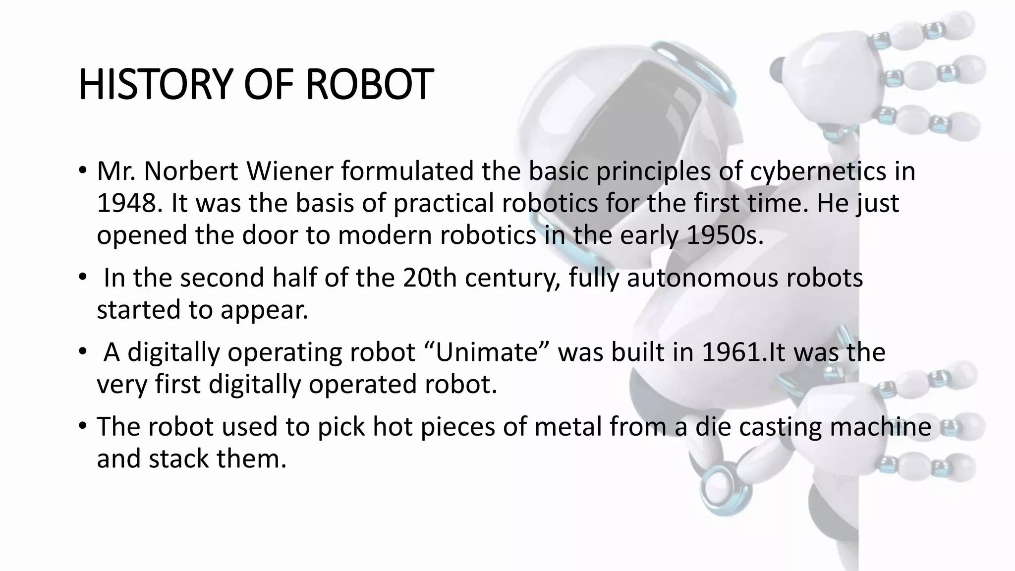 ARTIFICIAL INTELLIGENCE & ROBOTICS | PPTX