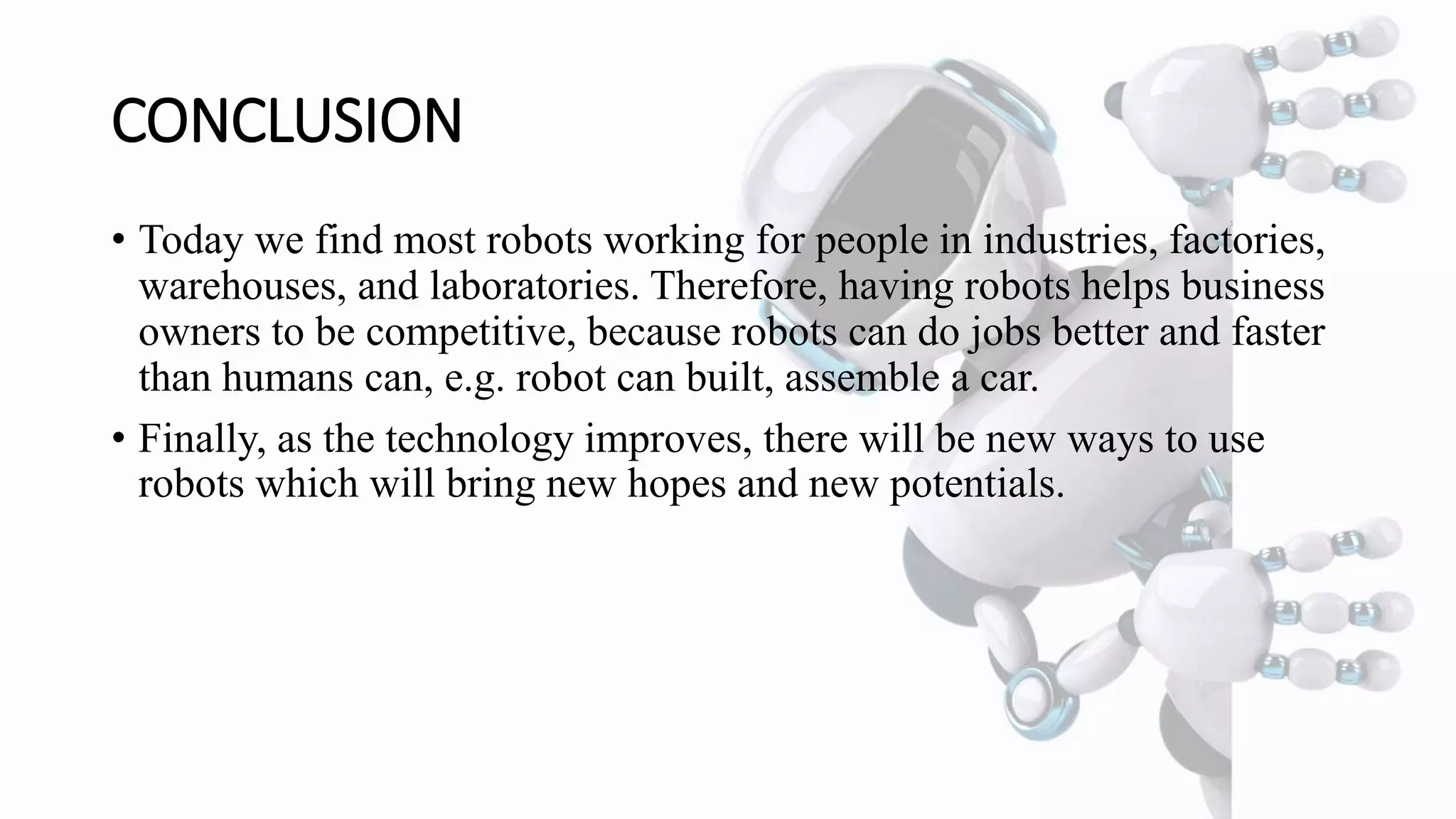 ARTIFICIAL INTELLIGENCE & ROBOTICS | PPTX