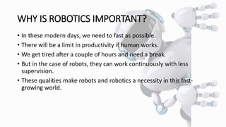ARTIFICIAL INTELLIGENCE & ROBOTICS | PPTX