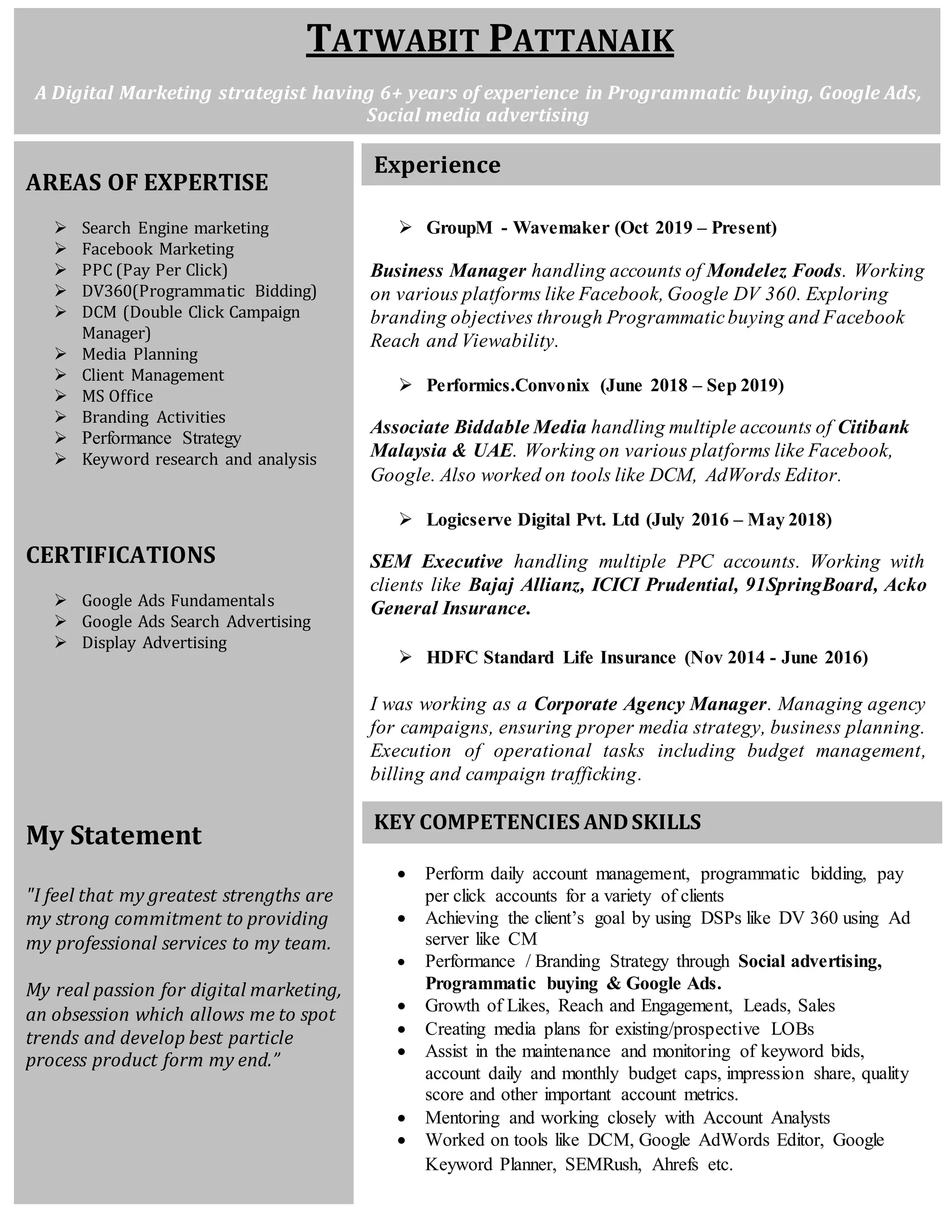 Kanha new resume | DOC