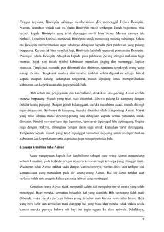 Kanibalisme suku asmat | PDF