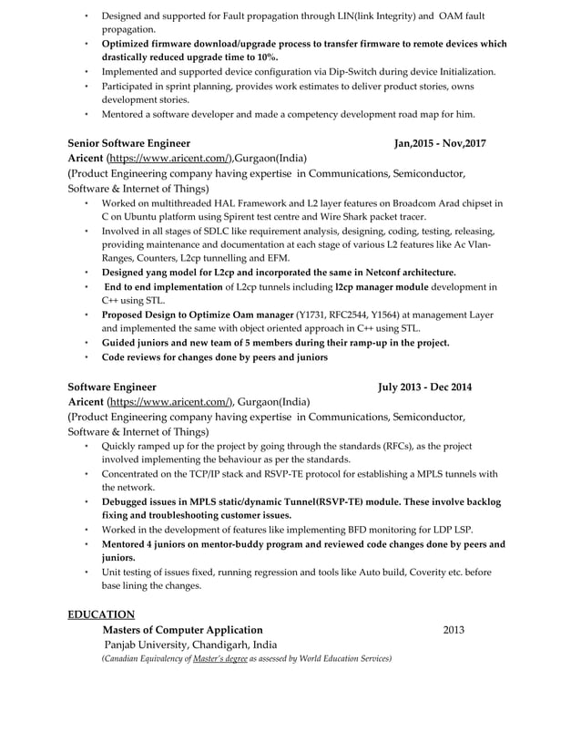 Kanika resume | PDF | Computer Software and Applications | Computing