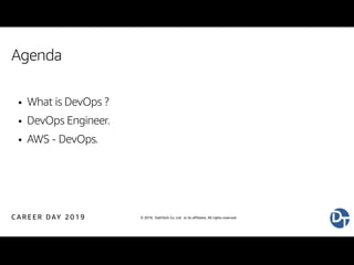 AWS Meetup: Career Day 2019 - Lightning Talk with Cloud Career Path ...
