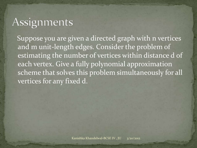 Randomized Algorithm | PPTX | Computing | Technology & Computing