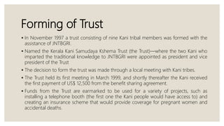 Kani tribe: The Jivani case | PPTX