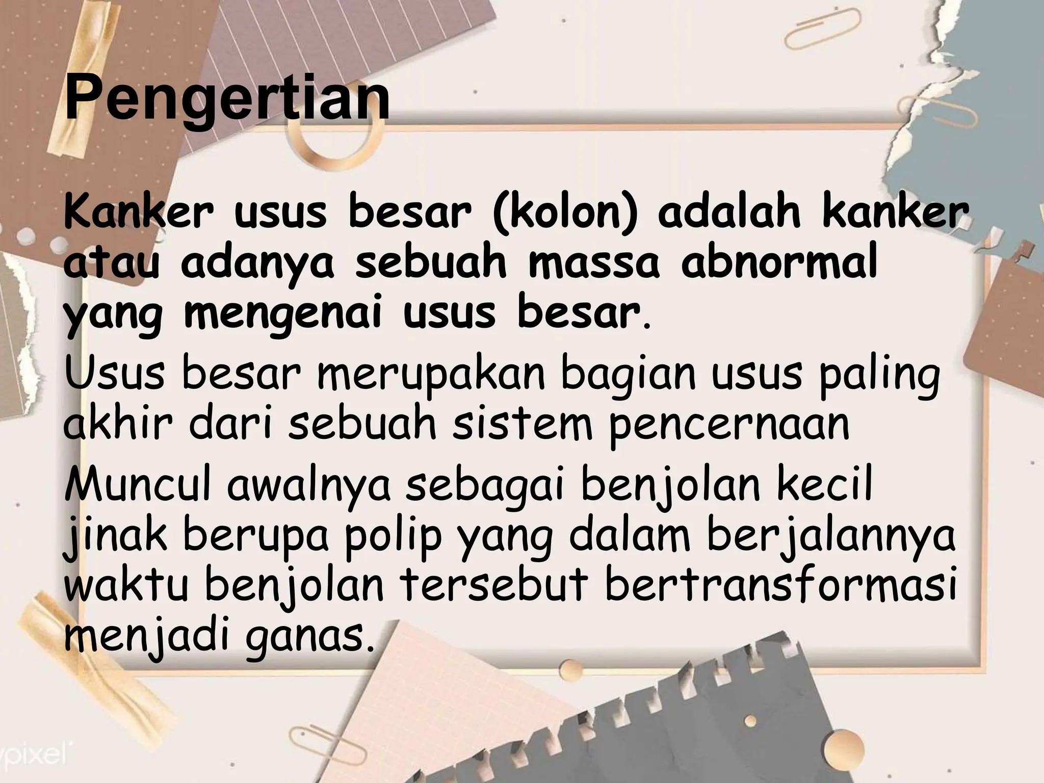 materi KANKER KOLON / kanker usus besar.pptx