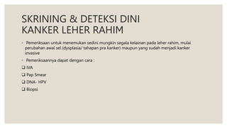 KANKER LEHER RAHIM mmmmmmmmmmmmmmmmmmmmmmm | PPTX